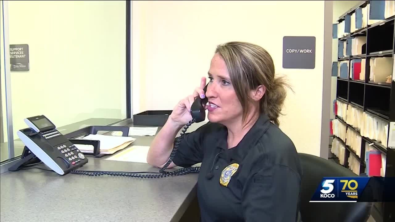 Moore police officer pushes for more women in law enforcement - YouTube