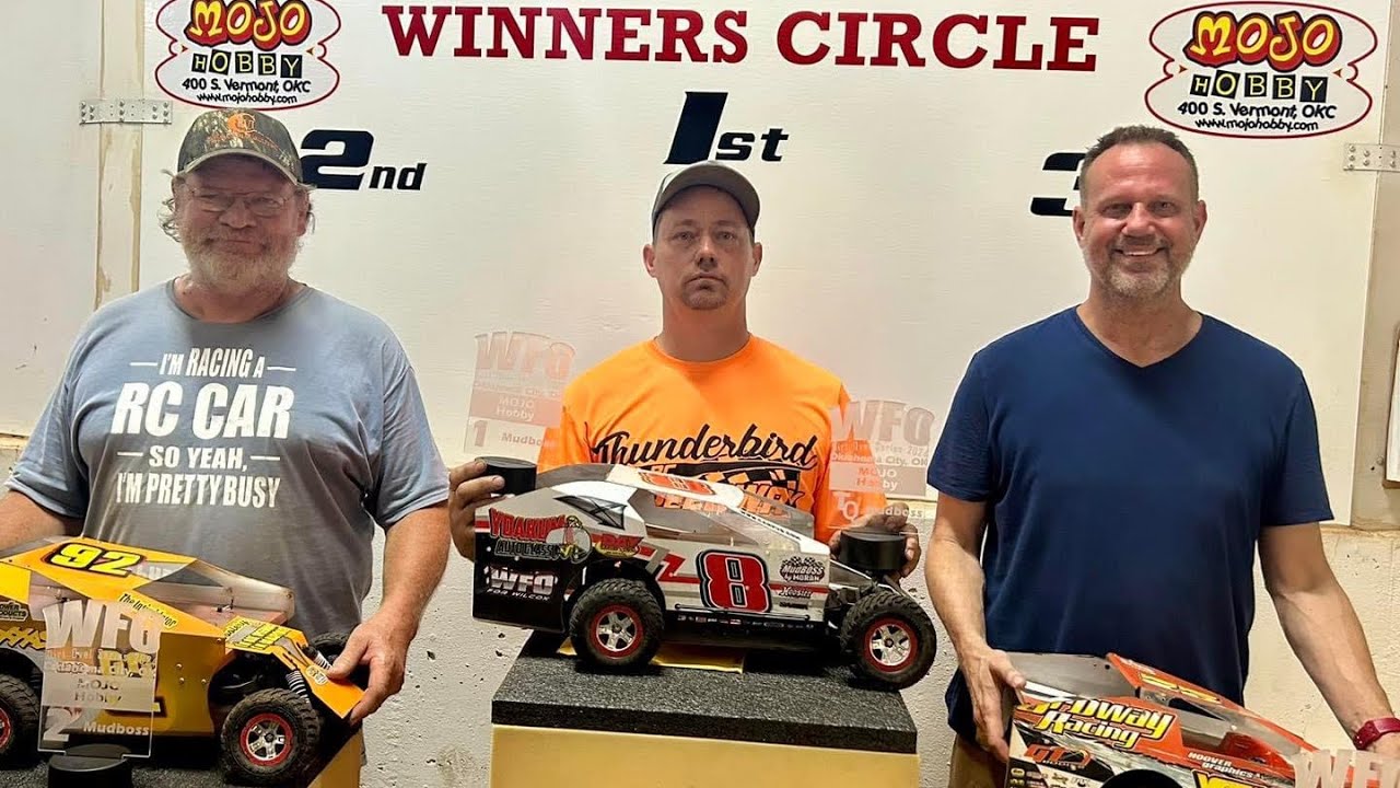 8-3-24 A-Main Mud Boss 12T Mojo Hobby WFO - YouTube