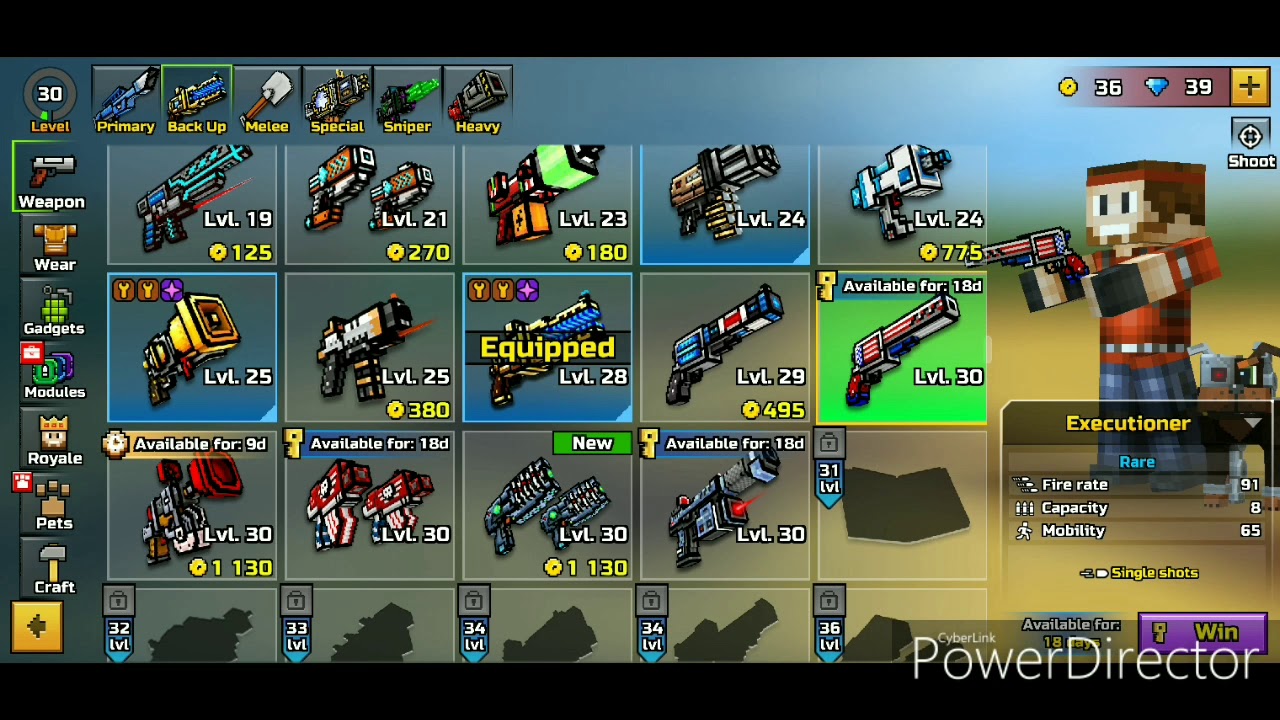 Old pixel gun moments and acounts - YouTube