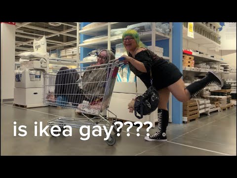 the gayest trip to ikea ever