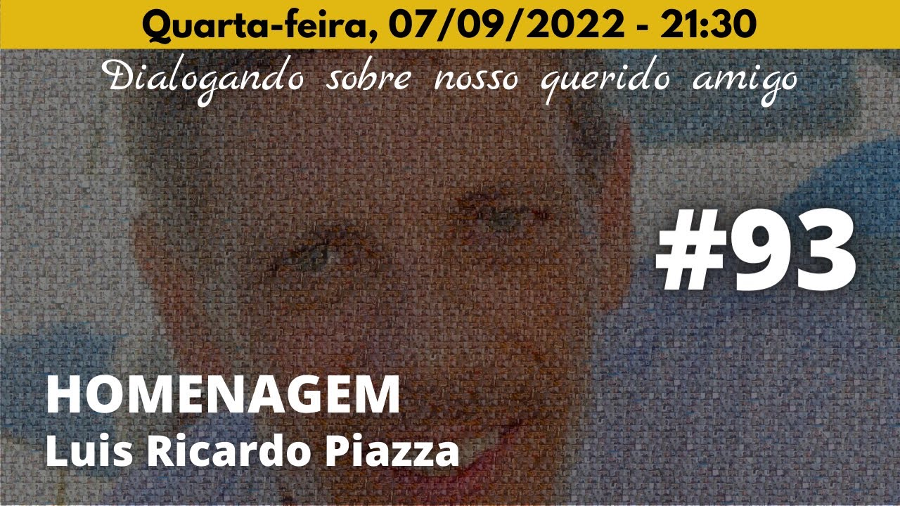 Live#093 - Encontro de Amigos em torno do Mestre - Homenagem ao nosso ...