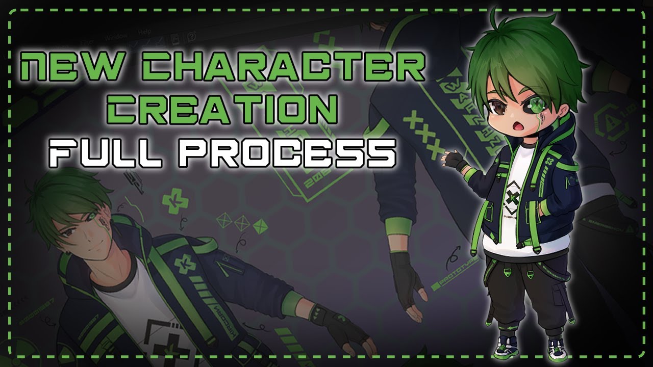 Creating a NEW Character while Yapping - Clip Studio Paint - YouTube