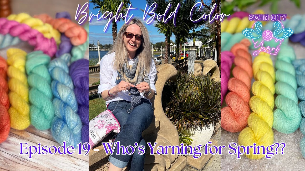 Swan City Yarns Episode 19 | Knitting Podcast - Who's Yarning For ...