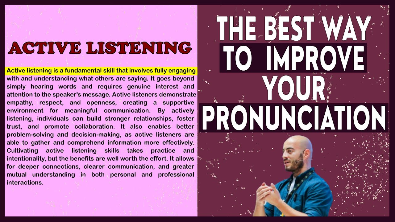 008. Reading | Improve your pronunciation in English #learnenglish # ...