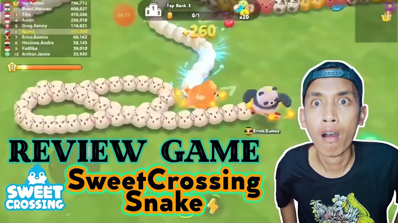 Sweet Crossing Snake || new game review 2021 - YouTube