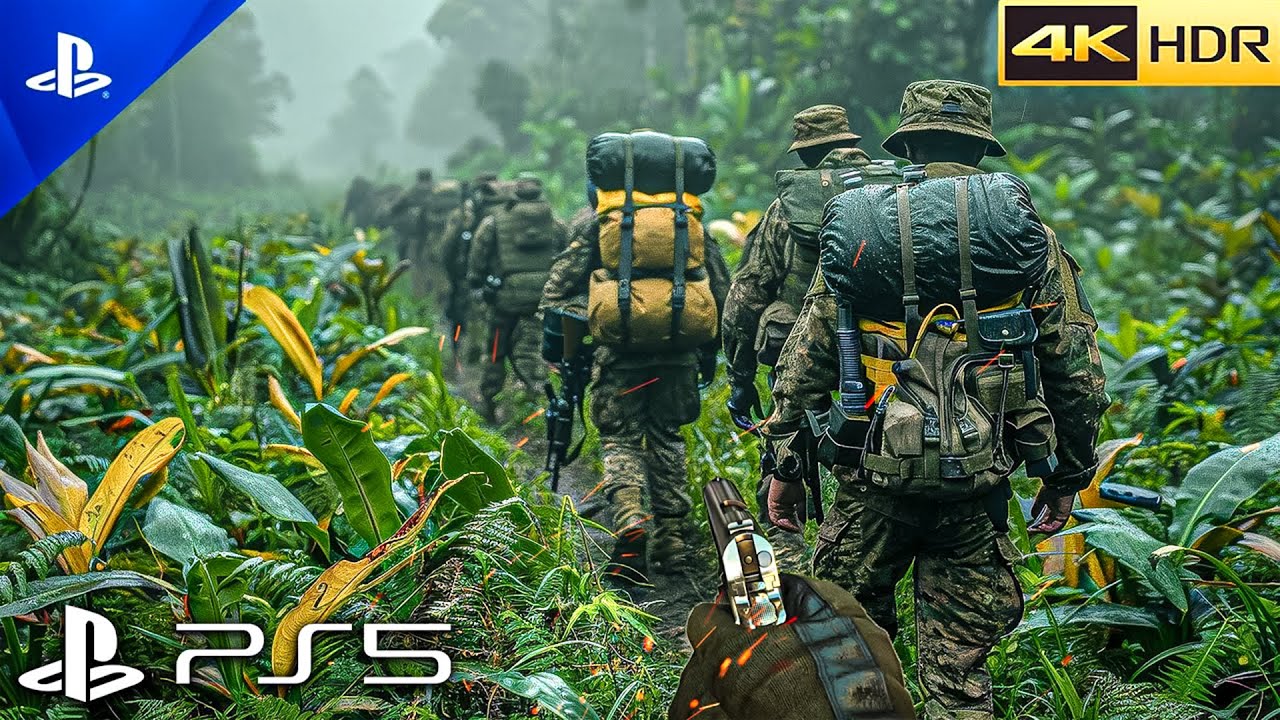 (PS5) VIETNAM WAR | Realistic Immersive ULTRA Graphics Gameplay [4K ...