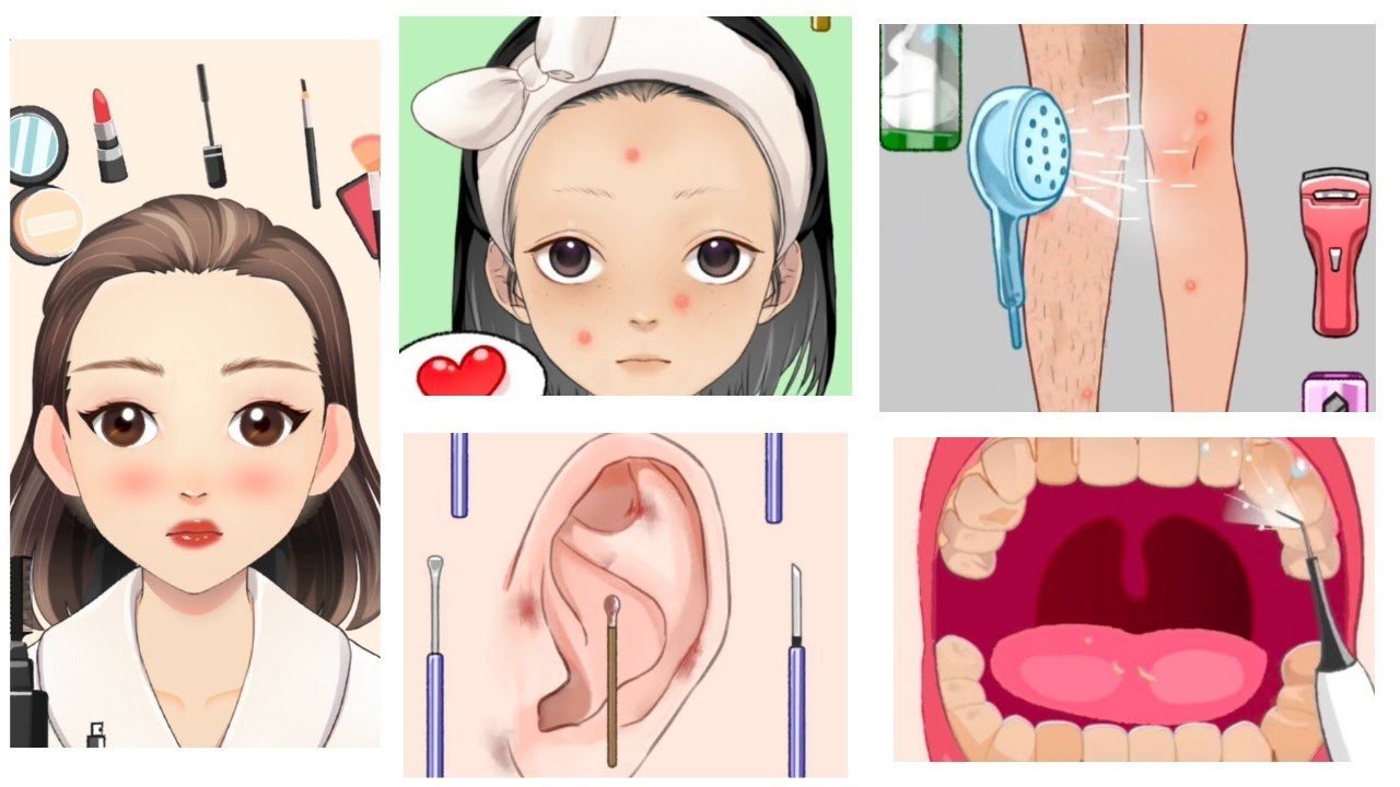 PERAWATAN WAJAH, GIGI, TELINGA DAN KAKI 👩‍🦰🦷🦻🦶 || GAME SATISROOM ...