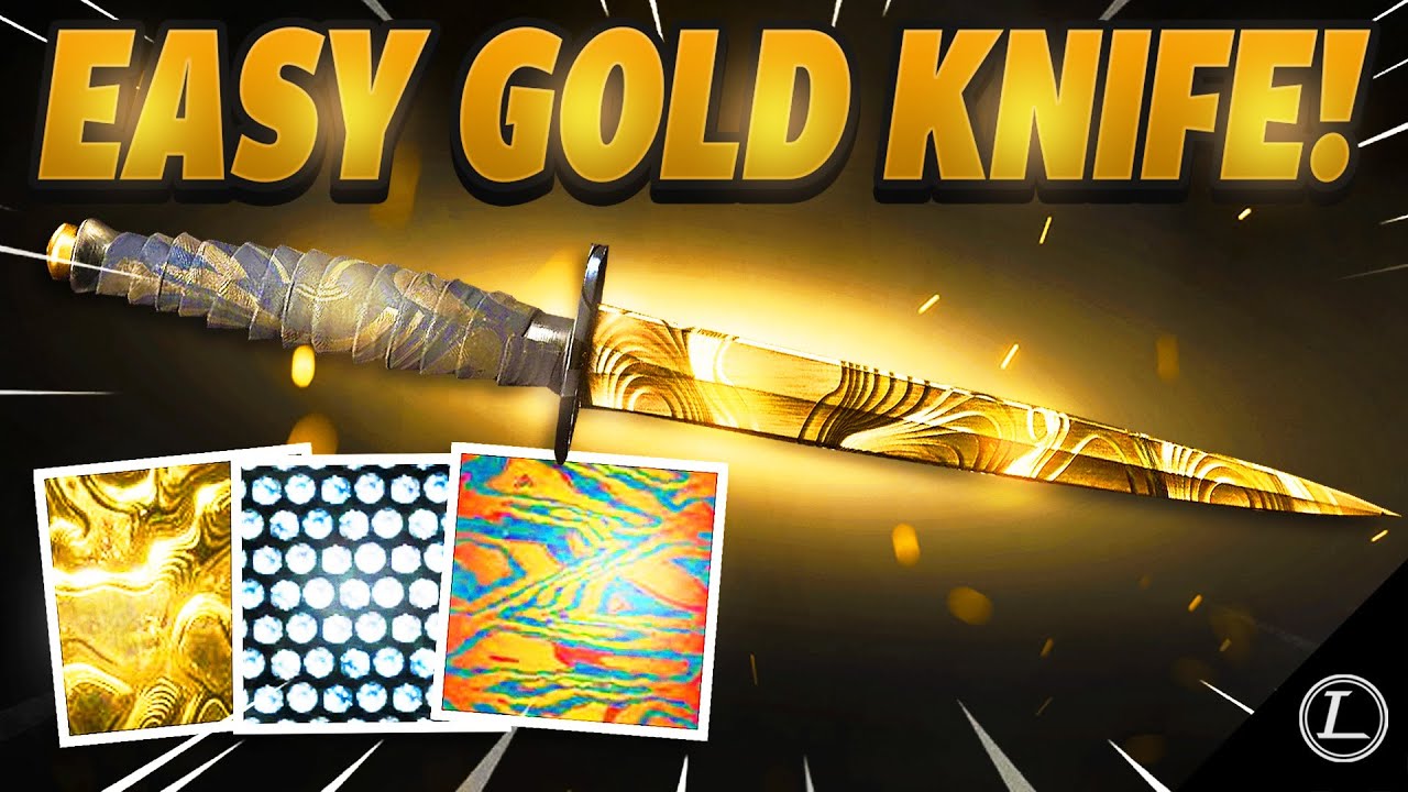 EASY GOLD KNIFE in VANGUARD! ( Fastest Way To Unlock GOLD Camo For FS ...