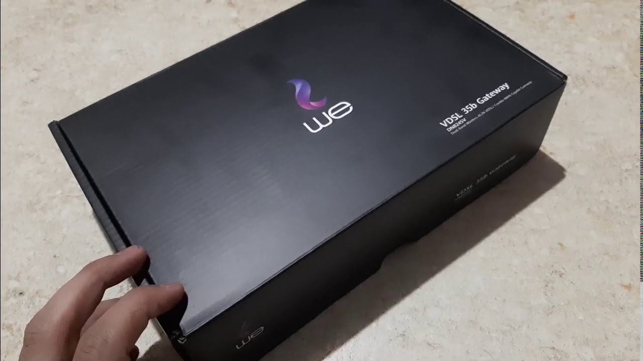 Huawei DN8245V..تشغيل راوتر وي الجديد ..راوتر روعه - YouTube