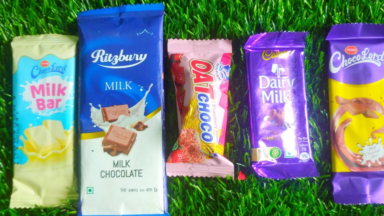 Milk chocolate unboxing Asmr - YouTube