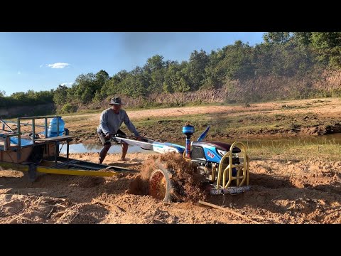 Kubota ZT 155 pick up sand full HD - YouTube