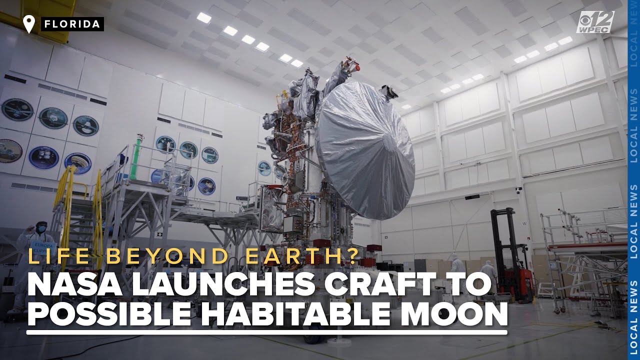 Biggest NASA craft ever heads to possible habitable moon by Jupiter ...