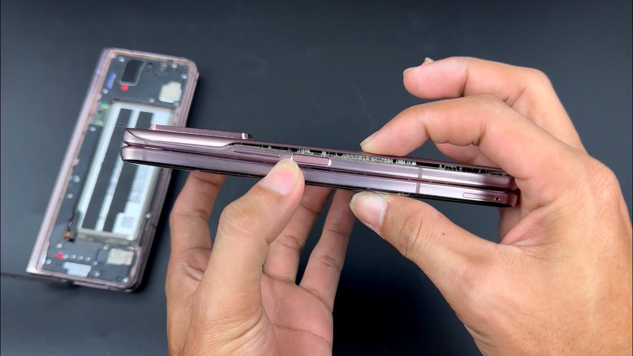Z fold 2 Battery Replacement - YouTube