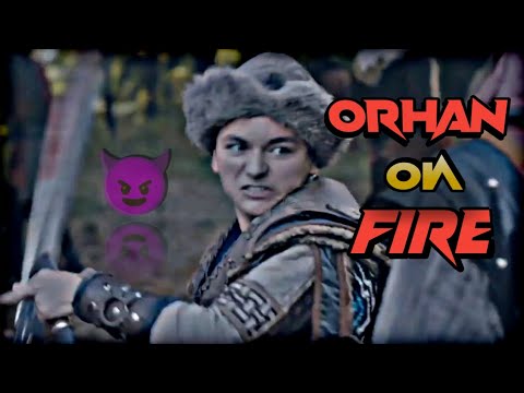 Orhan on Fire 🔥 | Orhan bey fight scene 😈 | kurulus wtp status | IT'S PASHTUN EDITZ