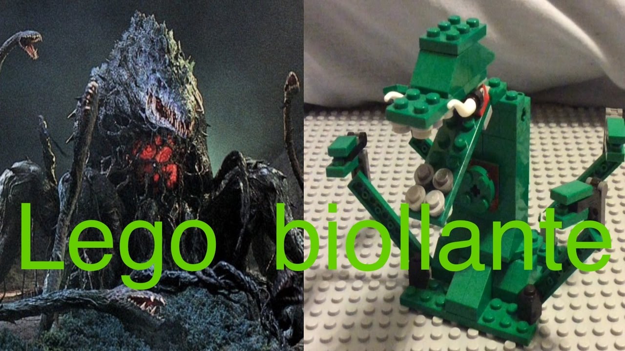 how to build lego biollante - YouTube