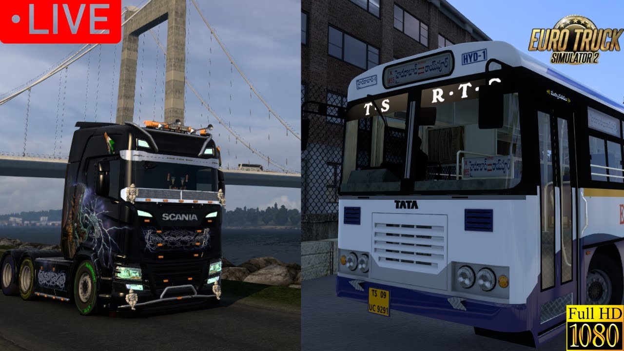 EURO TRUCK SIMULATOR 2 BASE MAP WITH TGW TEAM - YouTube