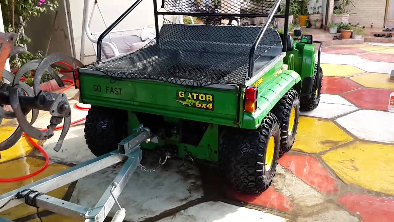 Jhon deer gator 4x6 - YouTube