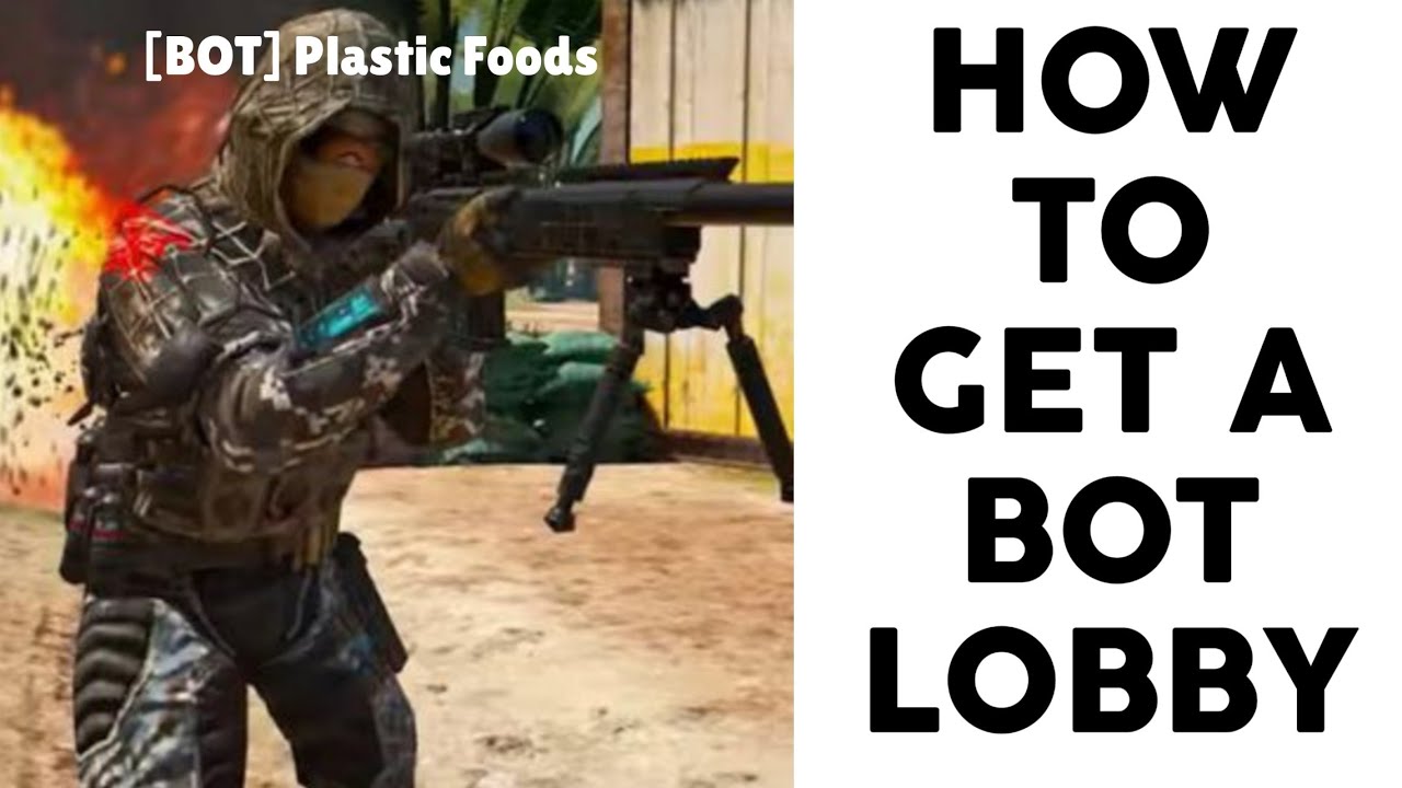 How to get a BOT Lobby Everytime in COD Mobile | Captain Thunder - YouTube
