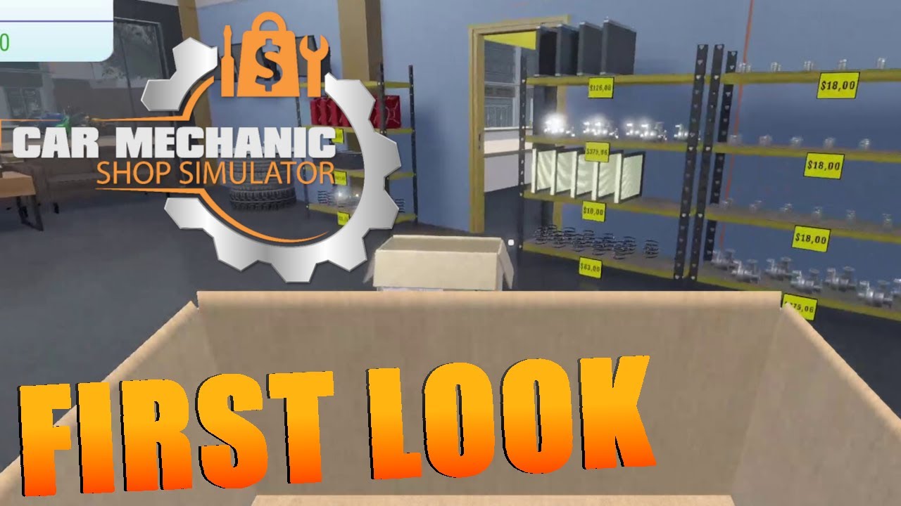 Car Mechanic Shop Simulator - Gameplay - YouTube
