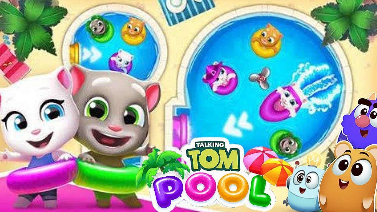 Talking Tom Pool Stage 271 - 280 Gameplay Android ios - YouTube