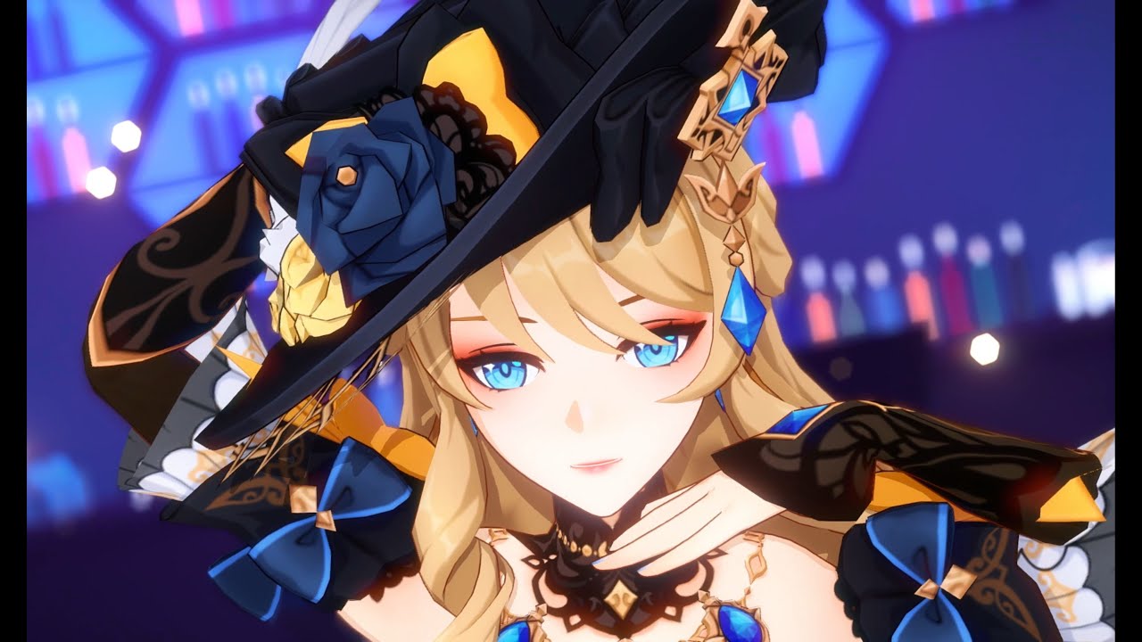 【Genshin Impact MMD／4K／60FPS】Navia【Cynical Night Plan】 - YouTube