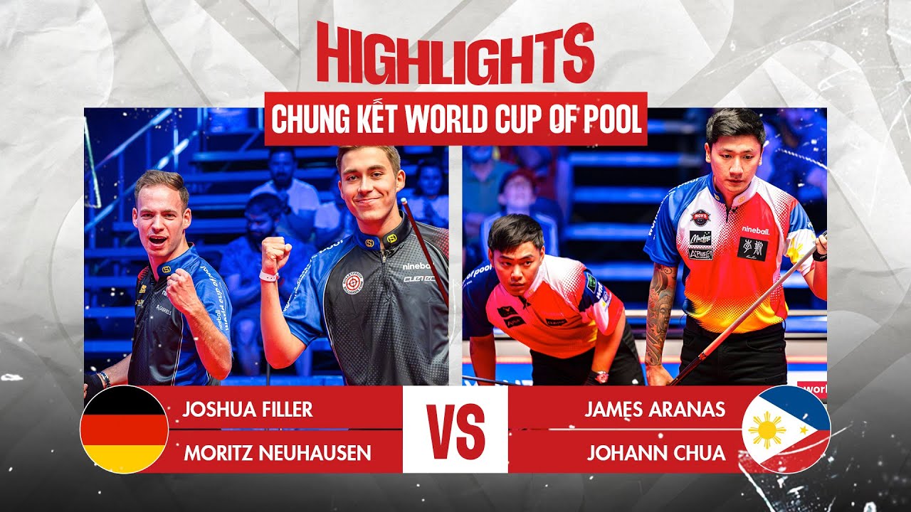 Highlights Chung kết Đức vs Philippines | Giải Billiards World Cup of ...
