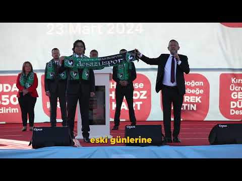 CHP Denizli Mitingi - Denizlispor