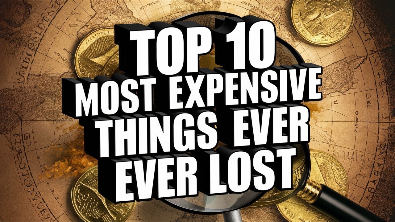 Top 10 Most Expensive Things Ever Lost - YouTube