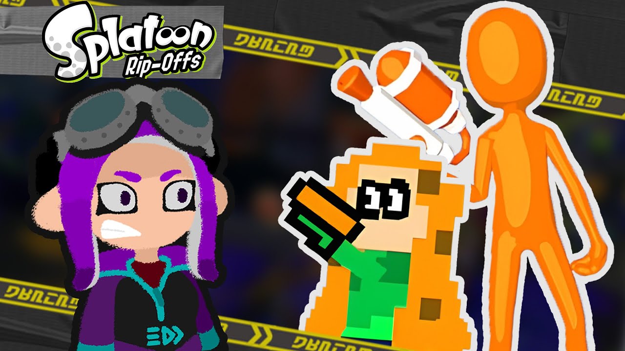 I Played the Worst Splatoon Rip-Offs and Fan Games - YouTube