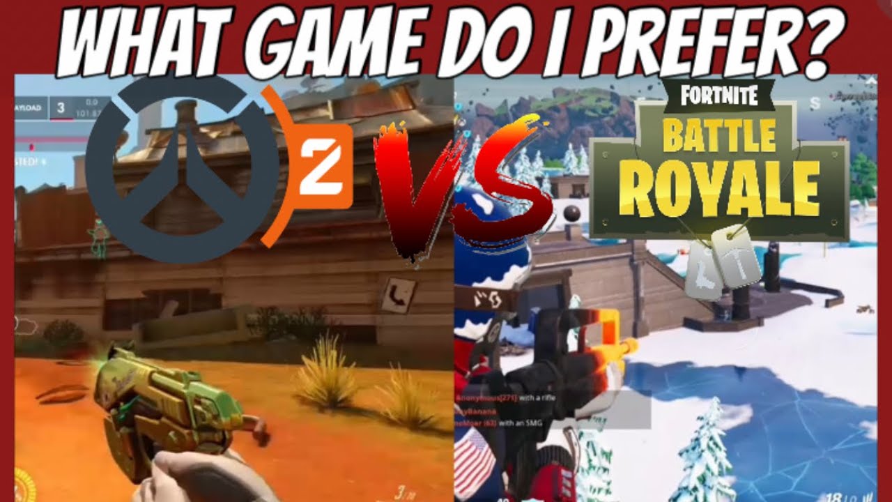 Fortnite VS Overwatch (What Game Is Better?) - YouTube