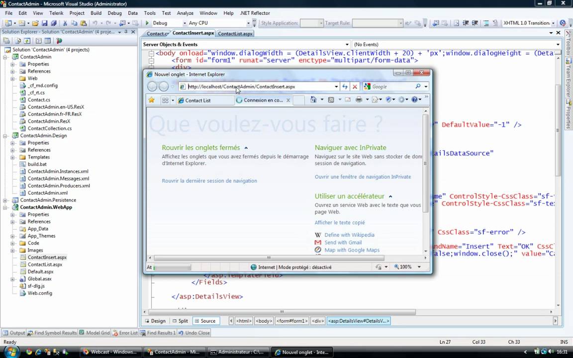 CRUD DataBinding (ASP.NET) - YouTube