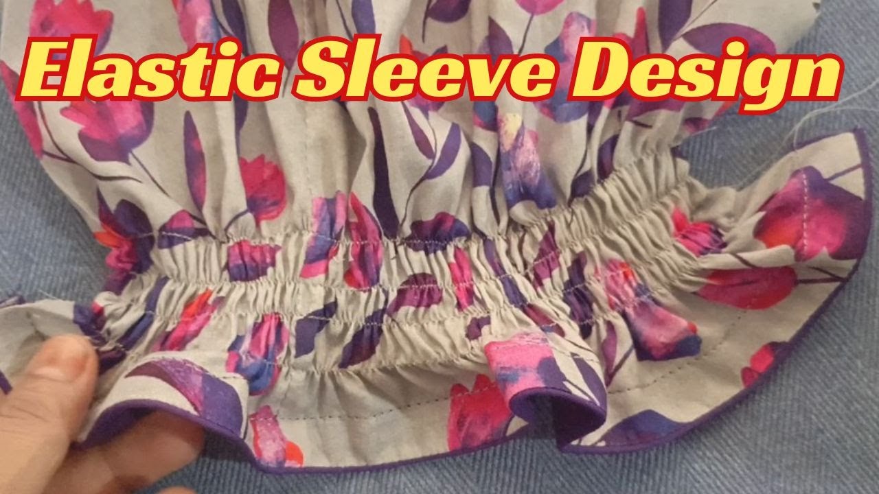 Elastic sleeve design | Stylish bazoo design | Beautifull sleeve design ...
