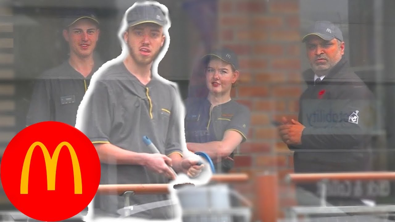 Fake McDonalds Employee Prank - YouTube