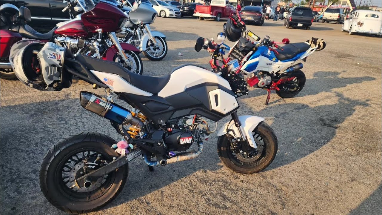 grom clone 2500 mile transformation/ review. - YouTube