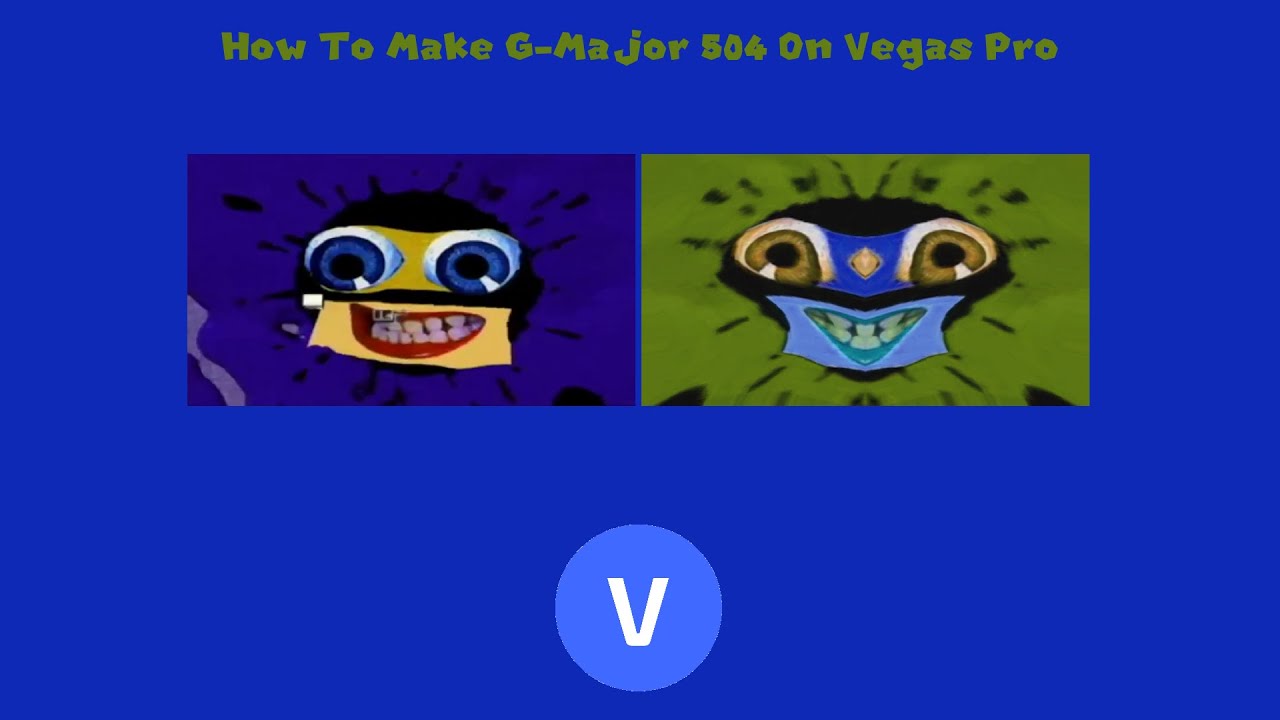 How To Make G-Major 504 On Vegas Pro - YouTube