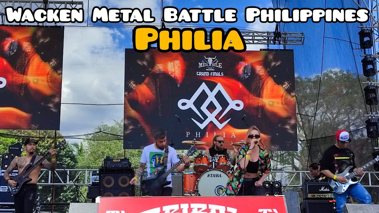 PHILIA - LIVE @ AMORANTO STADIUM QUEZON CITY| WACKEN METAL BATTLE ...