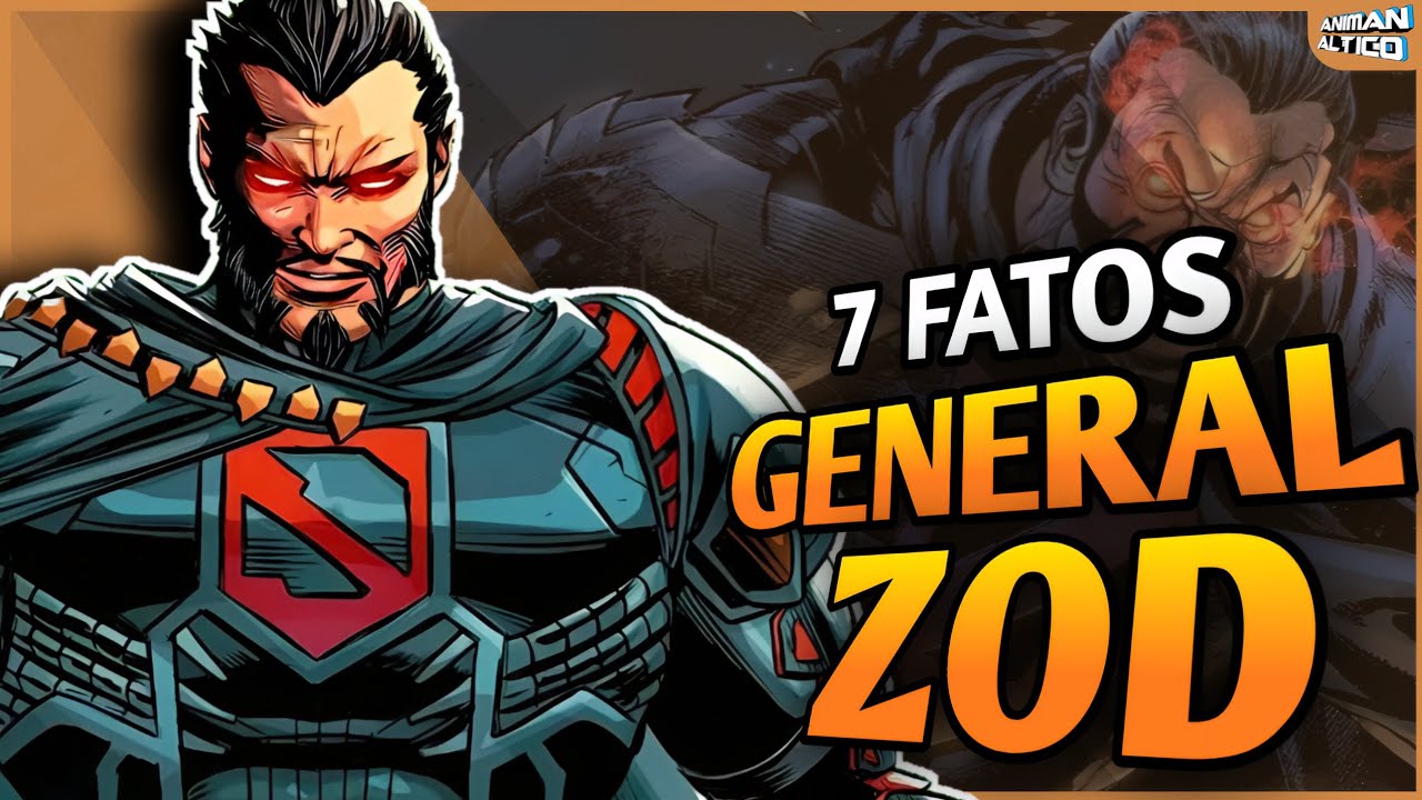 7 FATOS SOBRE O GENERAL ZOD! - YouTube
