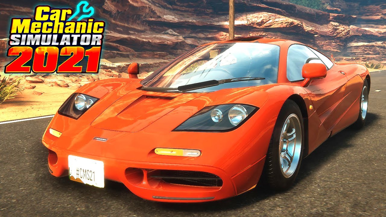 MCLAREN F1 MOD | Car Mechanic Simulator 2021 - YouTube