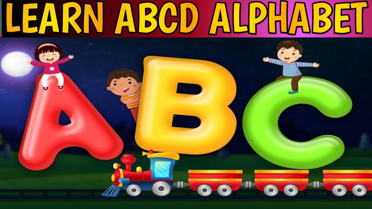 Learn ABCD ALPHABET | English Alphabet video | Abcd phonic | Abcd video ...