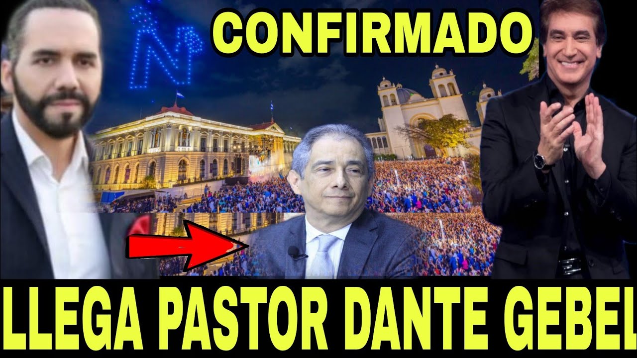 SANTO DIOS !! CONFIRMADO PASTOR DANTE GEBL DE ARGENTINA LLEGA ALA TOMA ...