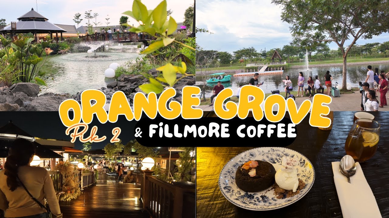 Senja di Orange Grove PIK 2 & Ngopi di Fillmore Coffee - YouTube