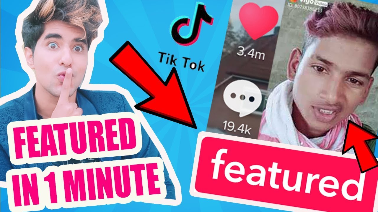 HOW TO FEATURED ON MUSICALLY TIK TOK IN HINDI | MUSICALLY FEATURED IN 1 ...