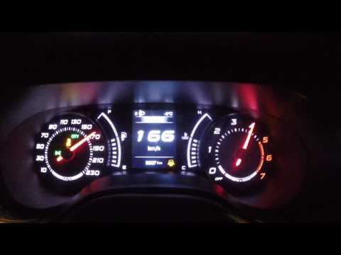 fiat egea (tipo) 1.3 multijet 95 hp 0-175 acceleration
