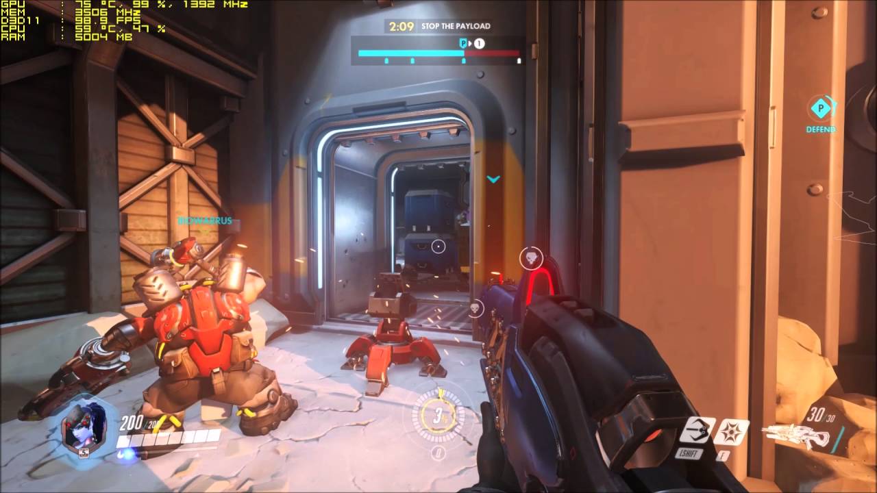 Overwatch / FPS test / EPIC settings / i7 4790k / evga gtx 970 ssc ...