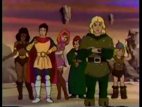 80's Ads: Cartoon Intro Dungeons & Dragons 1987 - YouTube