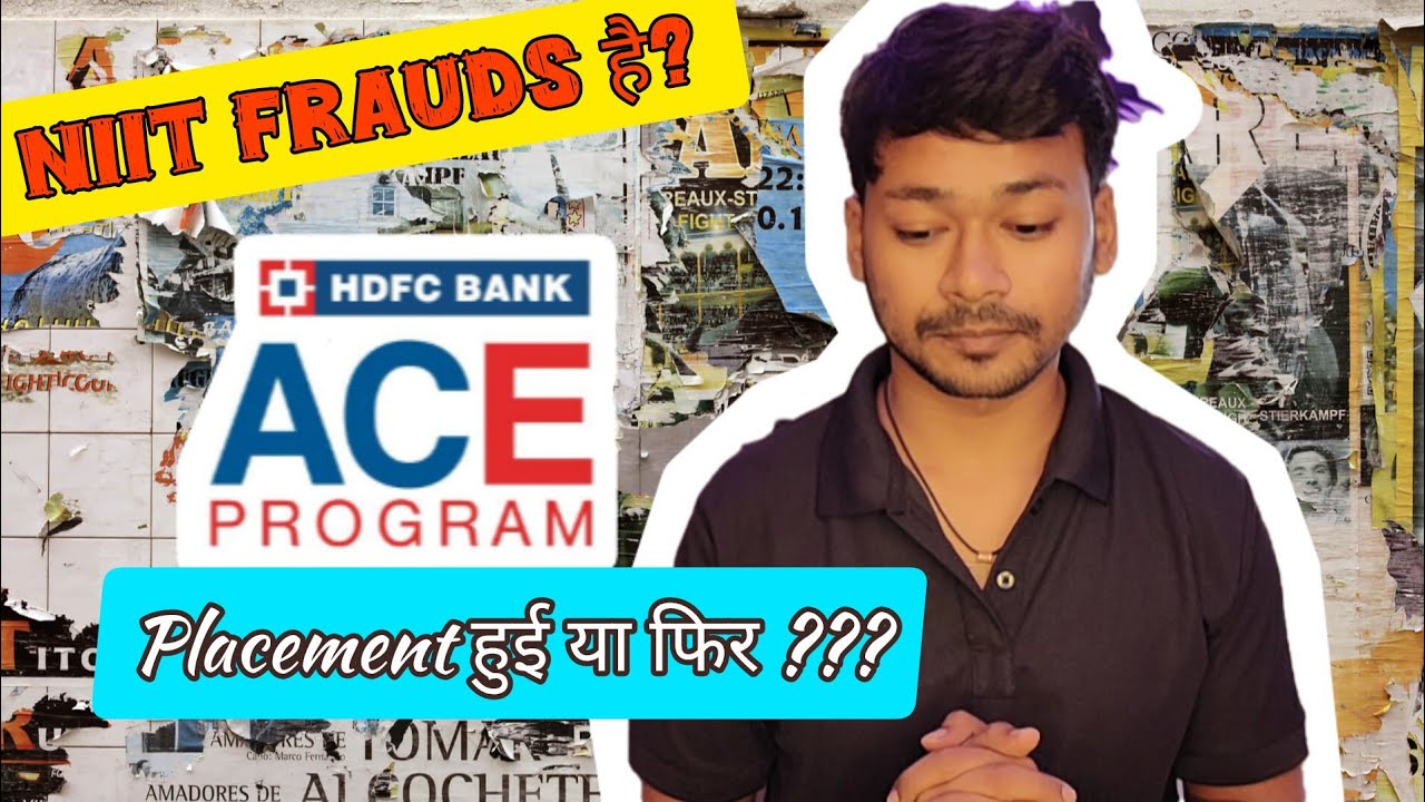 HDFC Ace Banker's Program Batch-1 Placement की पूरी process | NIIT IFBI ...
