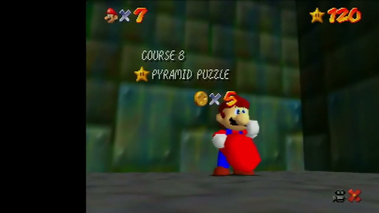 Super Mario 64 - Pyramid Puzzle 24"92 (24"50 igt) WR - YouTube