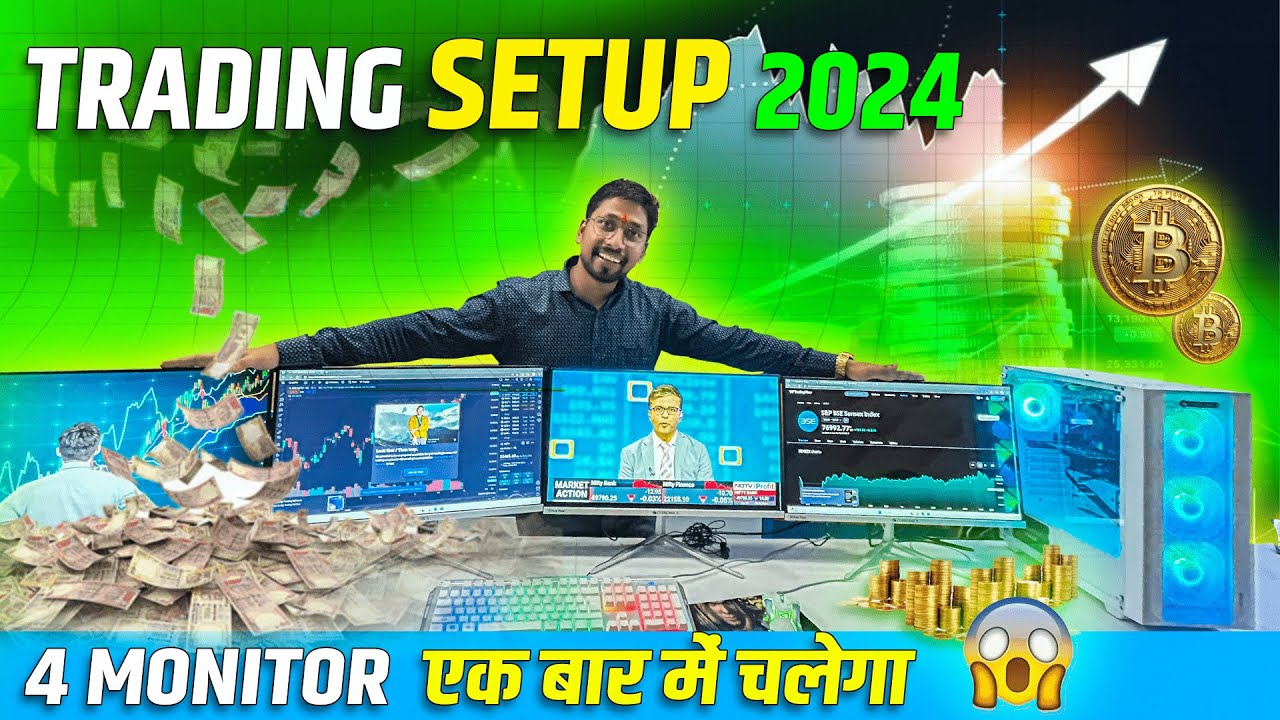 4 Monitor PC Build For Trading 4 Screen Trading PC Build in 2024👉Multi ...