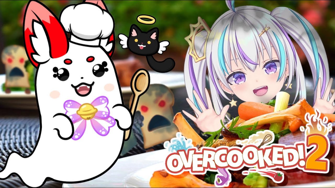 Let's dive back into the spooky world of Overcooked with @MinoMieko ฅ•ω ...
