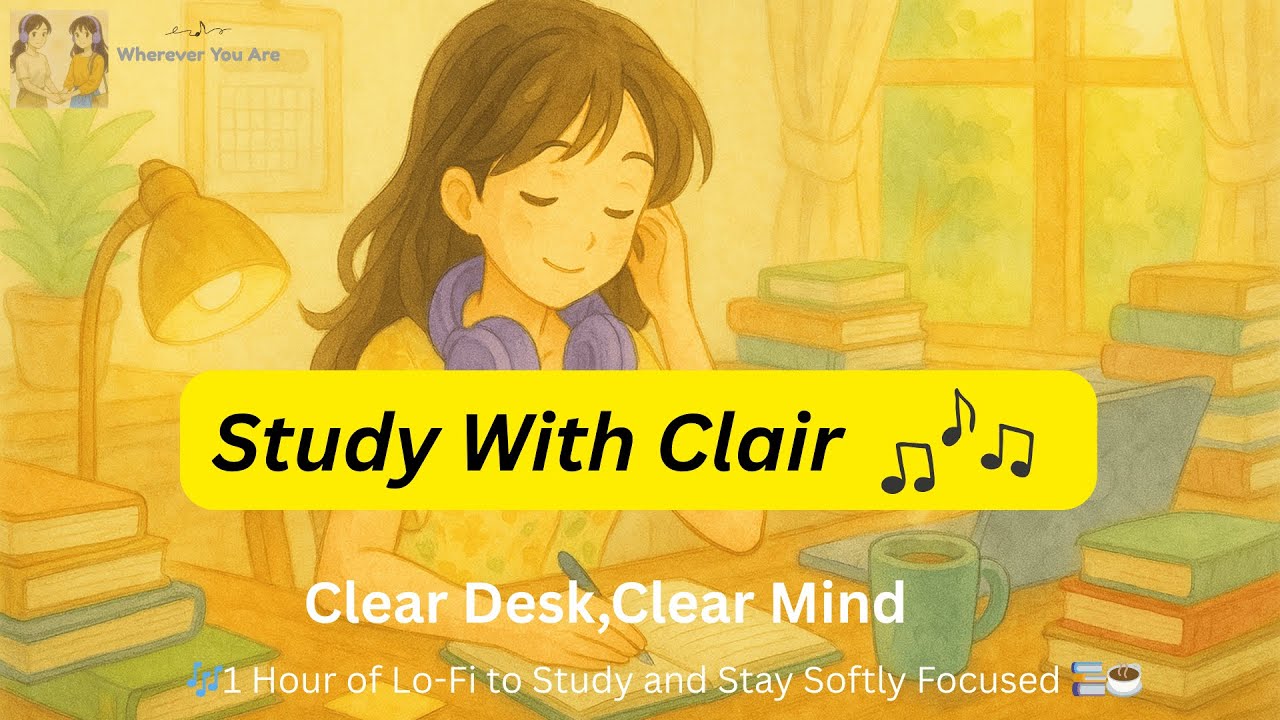 Clear Desk, Clear Mind – 1 Hour of Lo-Fi to Study and Stay Softly ...